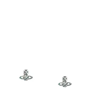 VIVIENNE WESTWOOD Orb Embellished Earrings - Gray