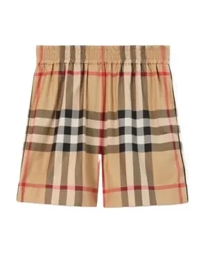 Burberry Vintage Check Elasticated Waistband Shorts
