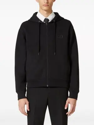 Valentino Garavani Toile Iconographe Printed Zip-up Hoodie