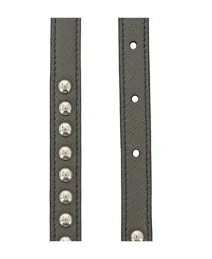 Prada Stud Detail Belt