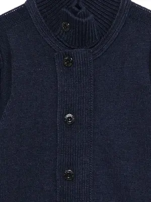 Stone Island Logo-patch Button-up Cardigan