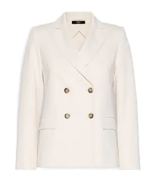 Max Mara Wkdcolibri Double-breasted Jacket - Ivory
