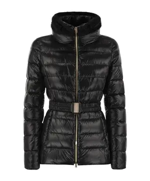 Herno Hooded Down Jacket - Black