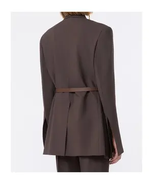 Sportmax Belted Wrap-style Blazer