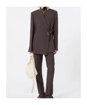 Sportmax Belted Wrap-style Blazer