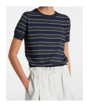 Vince Short-sleeved Knit Sweater