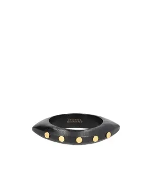 Isabel Marant Étoile Layla Logo Detail Bracelet - Black