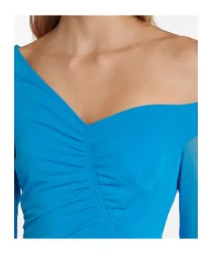 SELF-PORTRAIT Ruched Minidress