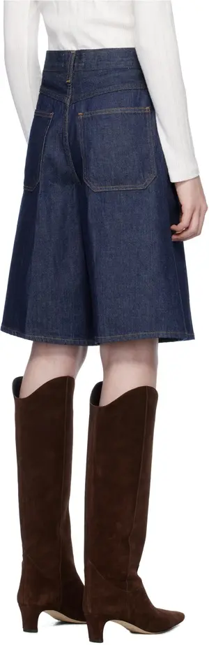 AGOLDE Nolan Straight Leg Denim Culottes