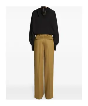 Dries Van Noten Straight-leg Pleated Trousers