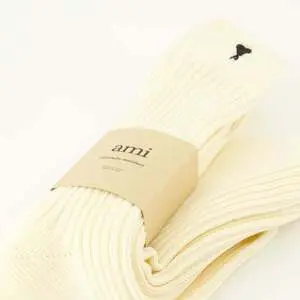 AMI Paris De Coeur Three Pack Socks