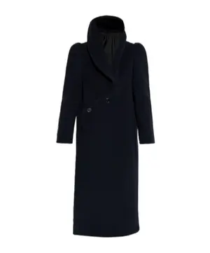 Alaïa Long-sleeved Coat - Black