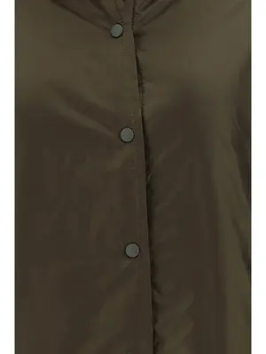 Aspesi Padded Long Sleeved Shirt Jacket