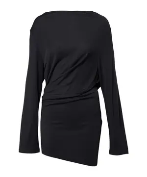 Jacquemus Long-sleeved Dress - Black