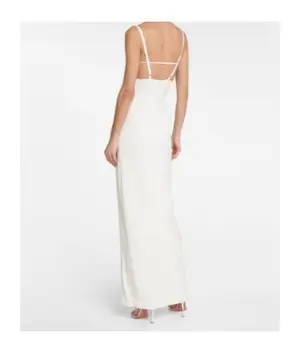 NENSI DOJAKA Bridal Cutout Crepe Gown