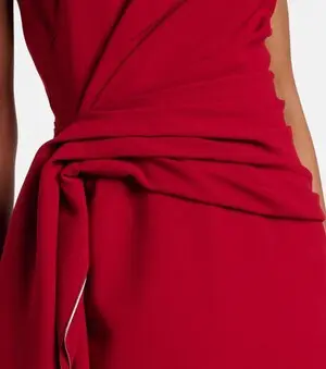 ROKSANDA Elham Draped Midi Dress