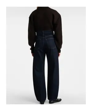 AGOLDE Luna High-waisted Denim Trousers