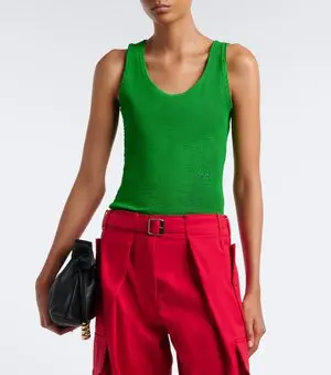 Loewe Double L Jersey Tank Top