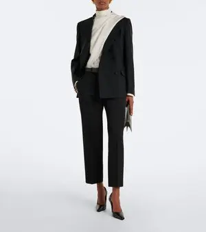 RÓHE Straight-leg Tailored Wool Blend Pants