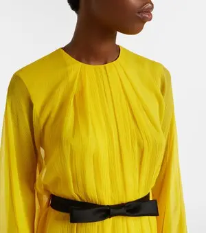 Givenchy Belted Silk Gown