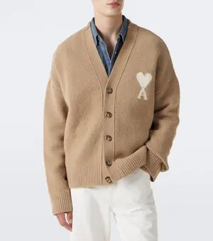 AMI Paris De Coeur Cardigan