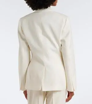 RÓHE Double-breasted Virgin Wool Blazer