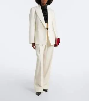 RÓHE Double-breasted Virgin Wool Blazer