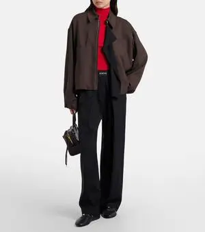 Loewe Double L Paneled Blouson Jacket