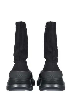 Alexander McQueen Sock Boots - Black