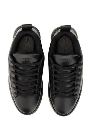 Bottega Veneta Leather Lace-up Sneakers
