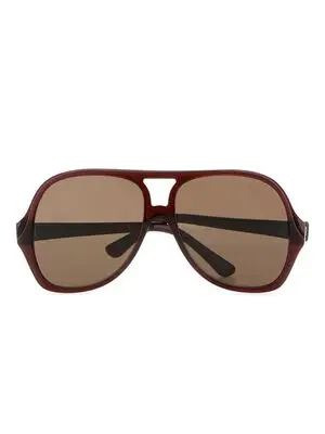 Chloé Oversized Square Frame Sunglasses - Multicolor