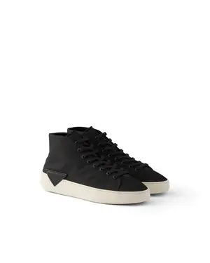 Prada High-top Re-nylon Sneakers
