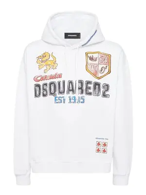 Dsquared2 Printed Sweatshirts Hoodies For Men