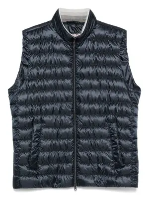 Herno Quilted Vests For Men