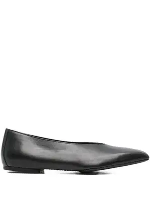 Rick Owens Leather Ballet Flats
