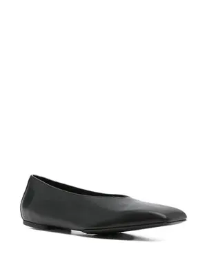 Rick Owens Leather Ballet Flats