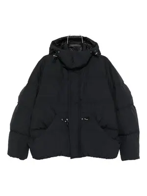 Sacai Puffer Jacket With Drawstring Hood