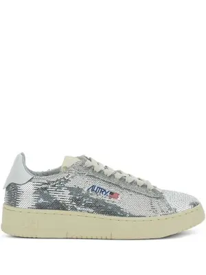 AUTRY Flash" Sequin Lace-up Sneakers