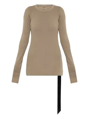Rick Owens Long Sleeve Cotton T-shirt