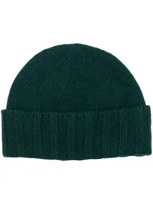 DRUMOHR Wool Beanie Hat - Green