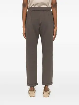 Brunello Cucinelli Cotton Drawstring Trousers