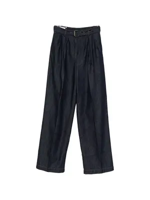 Dries Van Noten Peaches Cotton Trousers