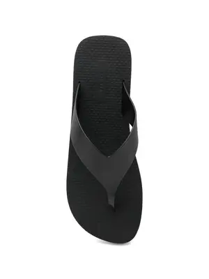 THE ROW Dune Leather Flip Flops