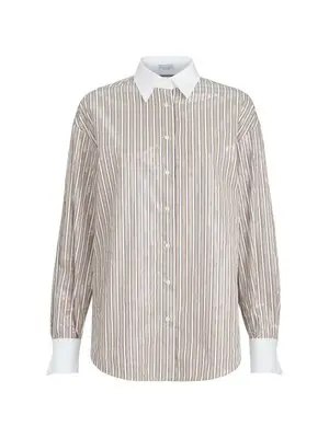 Brunello Cucinelli Relaxed Shirts For Women