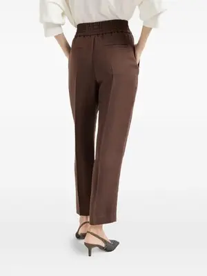 Brunello Cucinelli Linen Blend Trousers