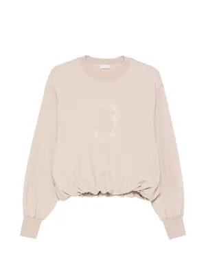Gathered Sweatshirts Hoodies For Women