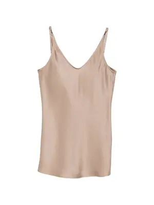 Brunello Cucinelli Silk V-neck Camisole