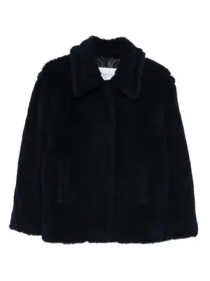 Max Mara Wool Short Coat - Blue