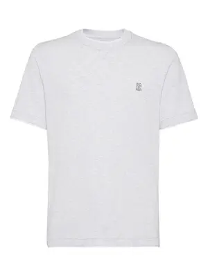 Brunello Cucinelli Logo Cotton T-shirt