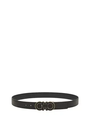 FERRAGAMO Reversible Gancini Belt